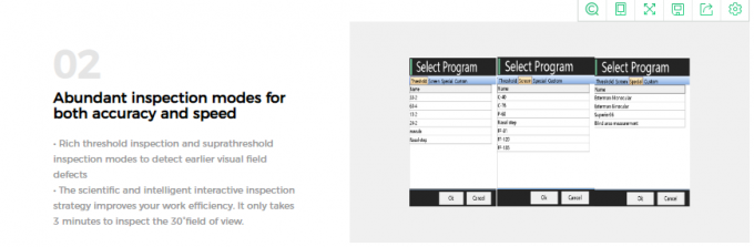 Visual Field Test Automated Perimetry Machine 31.5 Asb Ophthalmic ...