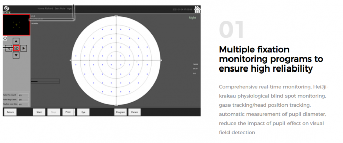 Hospital Automated Perimetry Machine Goldmann III 240V 50Hz
