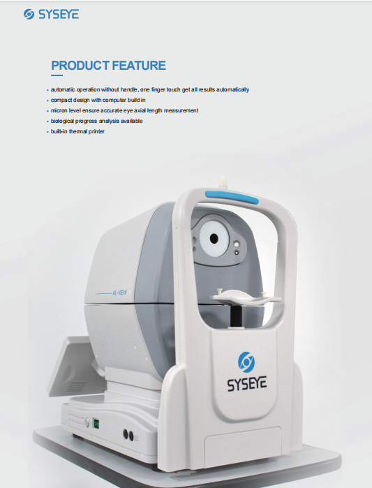 Ophthalmic Optical Biometer Eye Axial Length Measurement Calculate ...