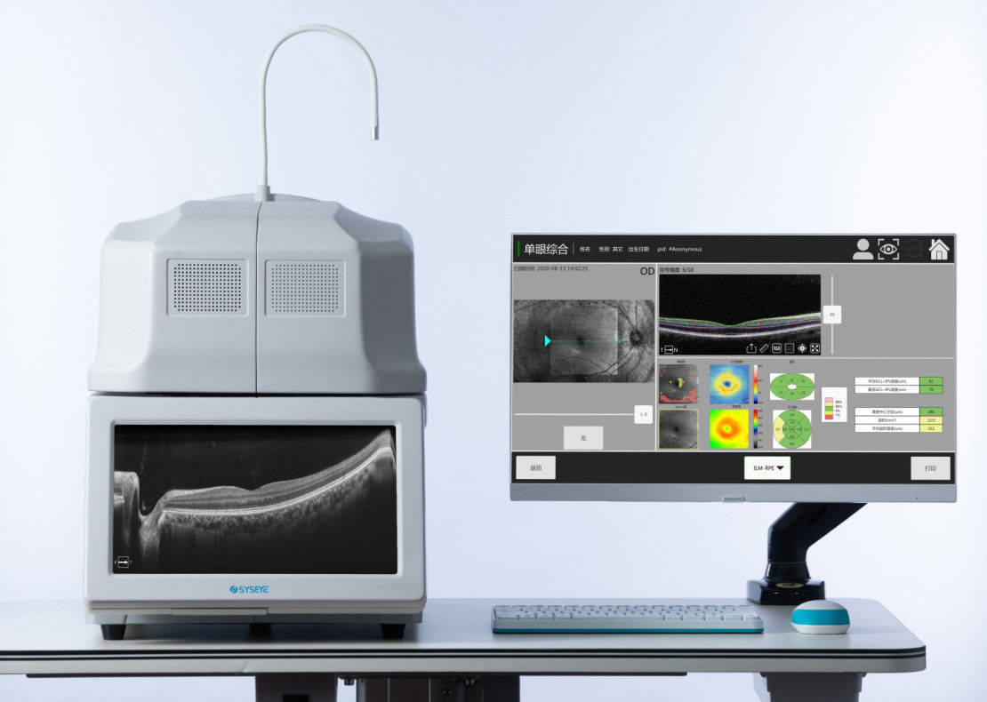 Computer Controlled Optical Coherence Tomography Machine Ophthalmic ...